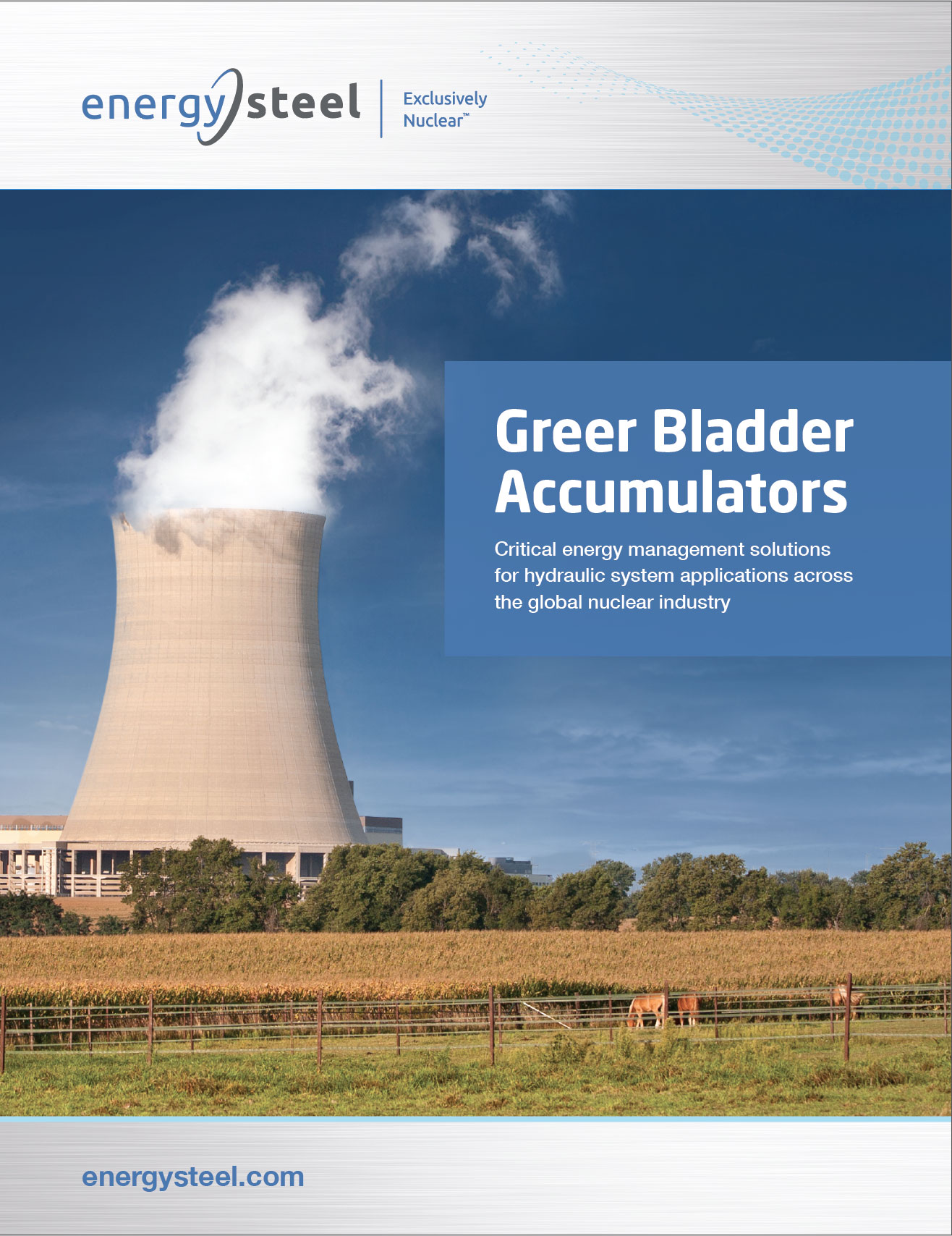 Greer Bladder Accumulators for Hydraulic Systems | Energy Steel